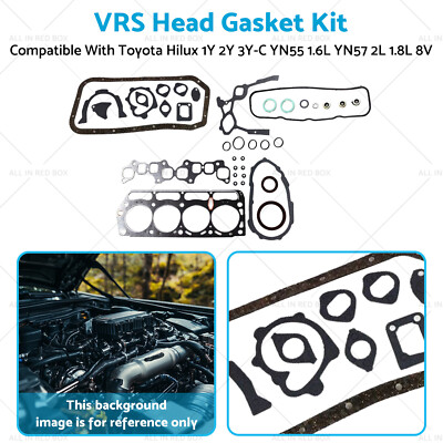 VRS Head Gasket Suitable For Toyota Hilux 1Y 2Y 3Y-C YN55 1.6L YN57 2L ...