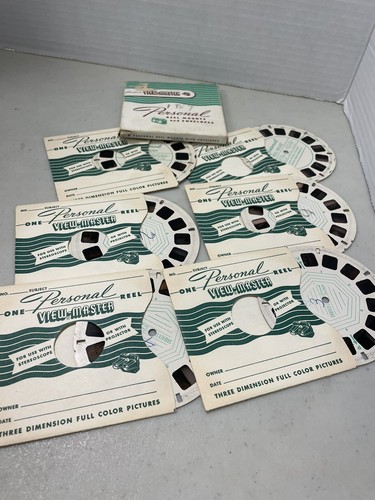 (6) Vintage Personal Viewmaster Reels Bryan Ohio View Master | eBay