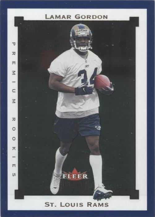 2002 Fleer Premium - Premium Rookies Lamar Gordon #154 /1250 (RC) for ...