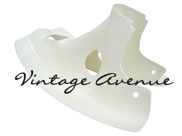HONDA CUB C100 CA100 C102 CA102 C65 FRONT COVER LEG SHIELD - WHITE | eBay