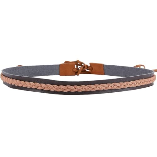 Cowboy Western Hat Band Braided Brown Ethnic Imitation Leather Black-01 ...