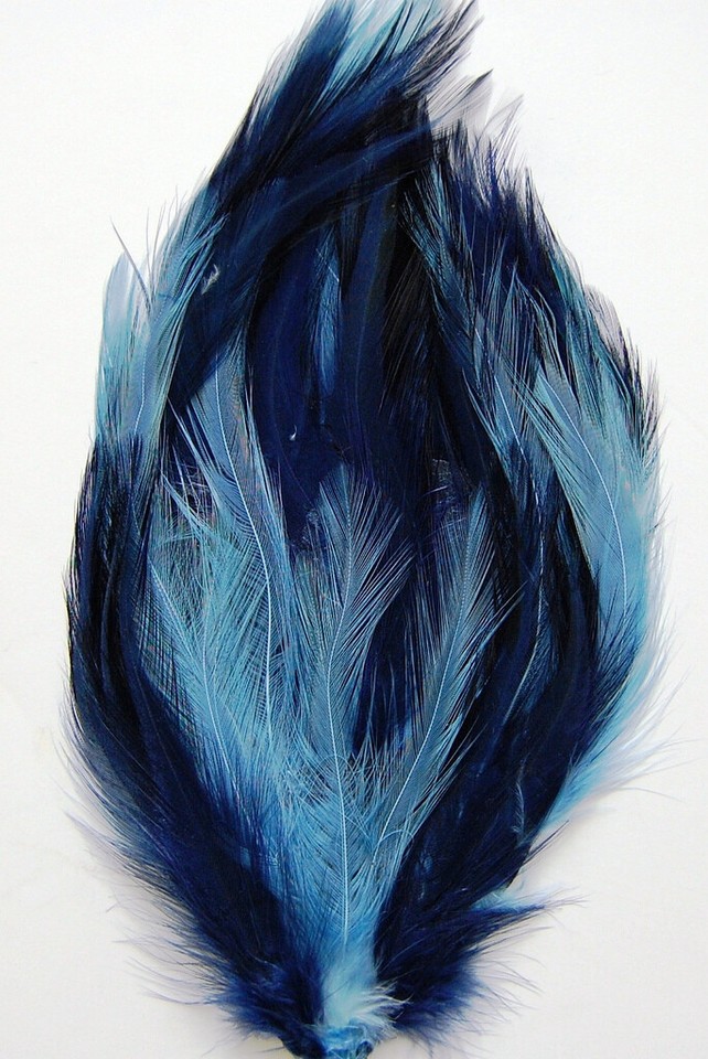 HACKLE FEATHER PADS: 44 Colors To Choose From!! Headbands/Brida l ...