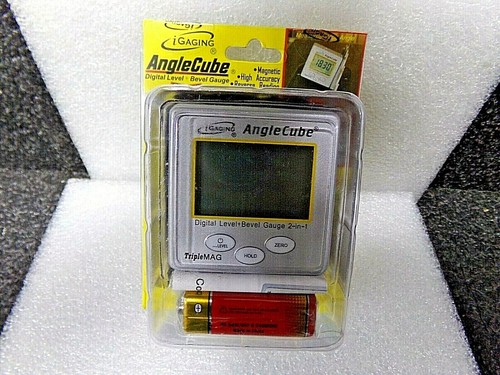 Angle Cube Digital Guage Angle & Level Sensor Bevel Electronic iGaging ...