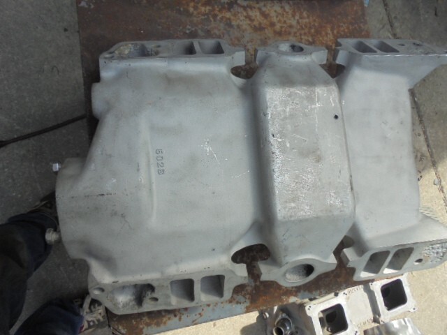 Aluminum Intake TRI POWER Offenhauser OLDS # 5028 IHRA NHRA RAT ROD Hot ...