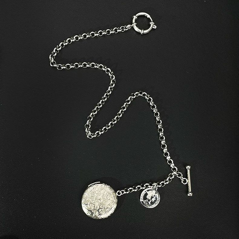 Pocket watch nostalgic retro vest chain men's suit vest chain long ...
