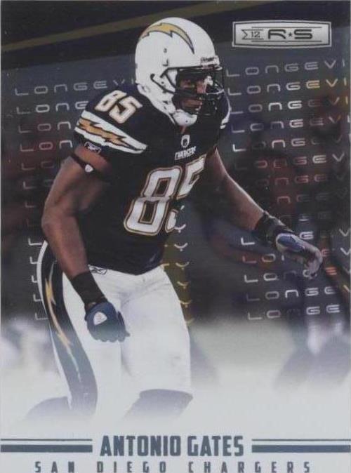 2012 Panini Rookies & Stars - Antonio Gates #121 Longevity Parallel ...