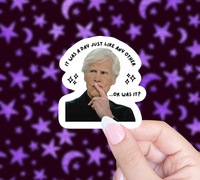 true crime sticker / dateline Keith Morrison / true crime gift ...