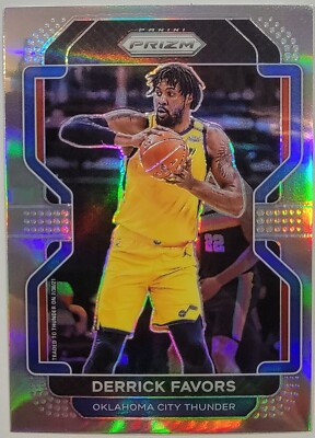 Derrick Favors 2021-22 Panini Prizm Silver Prizm #124 | eBay