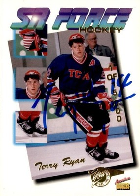 Terry Ryan 1995-96 Signature Rookies SR Force Auto Shoresy #F10 ...