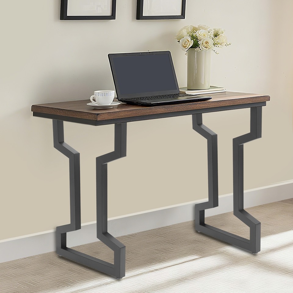 Table Legs Set of 2 Metal Desk Leg 28in Dining Table Legs Industrial ...