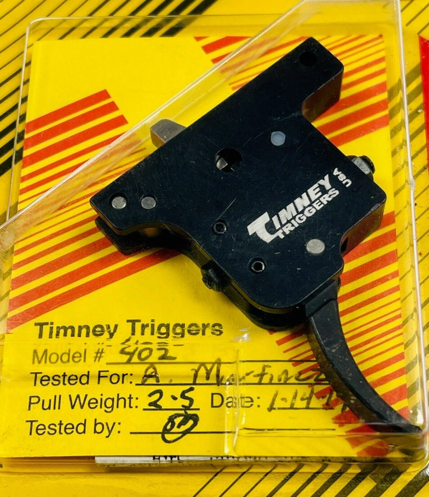 Timney Trigger 402 Adjustable Winchester Model 70 2.5 Pounds Sniper ...