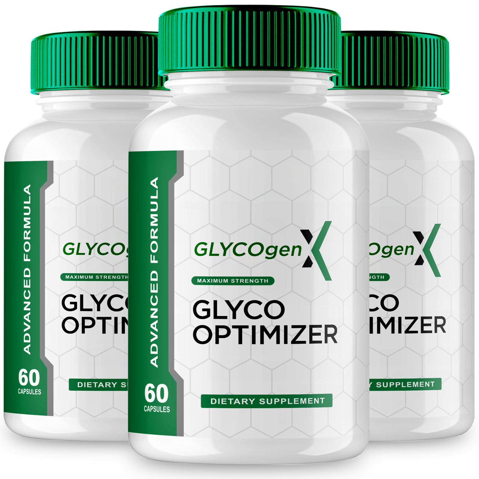 (3 Pack) Glyco Optimizer GlycogenX Pills Blood Formula Supplement (180 ...