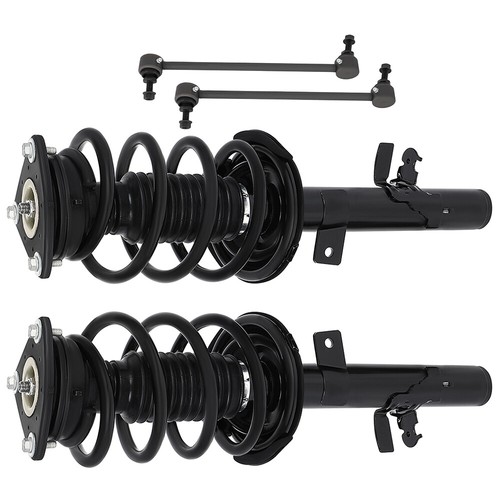 For 2013 Ford Escape Front Struts w/ Coil Spring Assembly Sway Bars ...