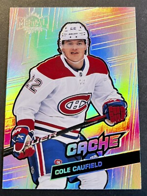 2022-23 Skybox Metal Universe Cache - Cole Caufield #C-29 - Montreal ...