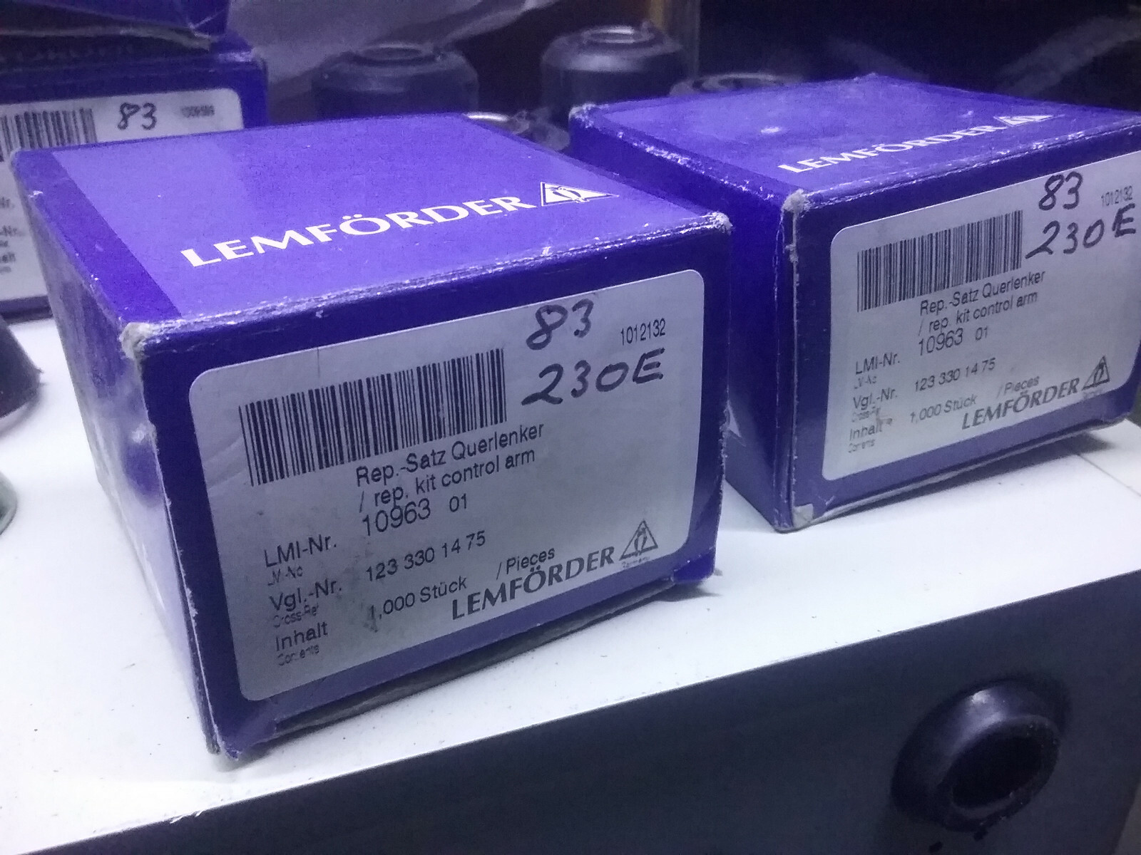 Vintage Genuine Mercedes LEMFORDER Suspension Repair for 1983 230E ...