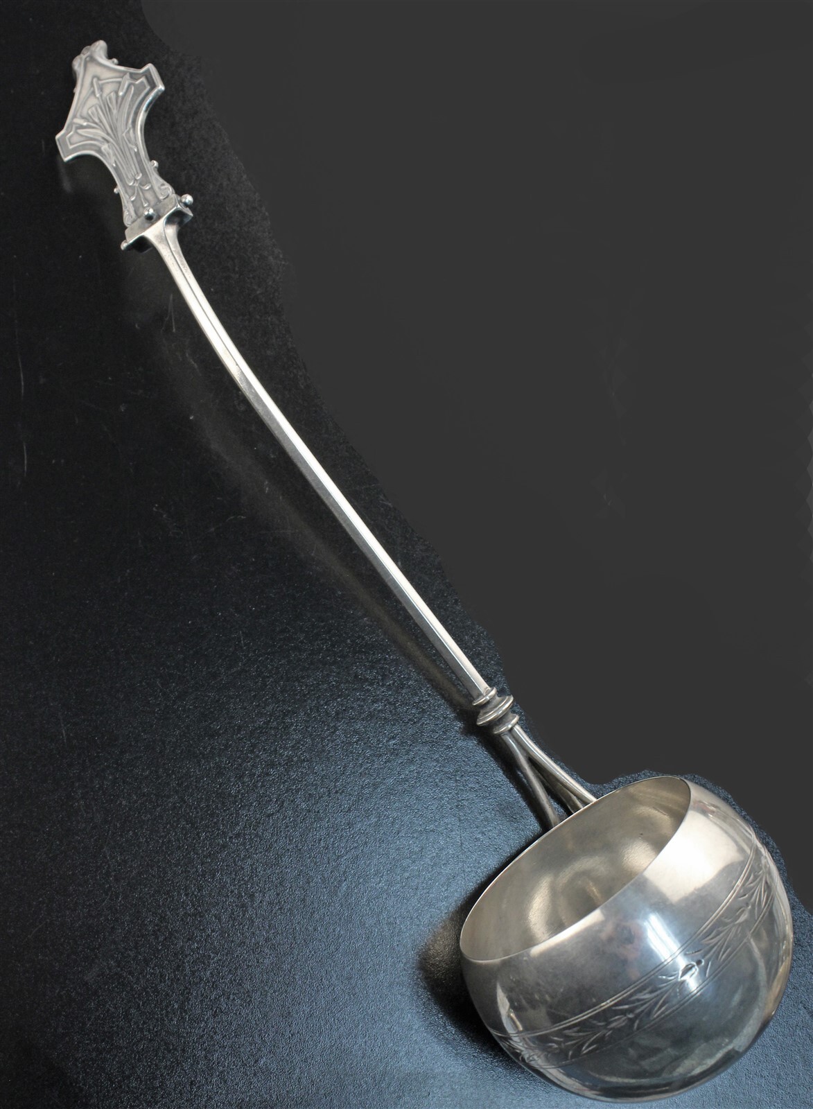 Whiting Aesthetic Period Sterling #23 Cat Tail Ladle with Ball Bowl | eBay