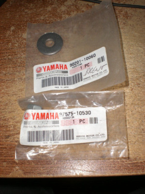 Yamaha Bolt With Washer 97575-10530 + WASHER PLATE 90201-10060 CN-53 | eBay