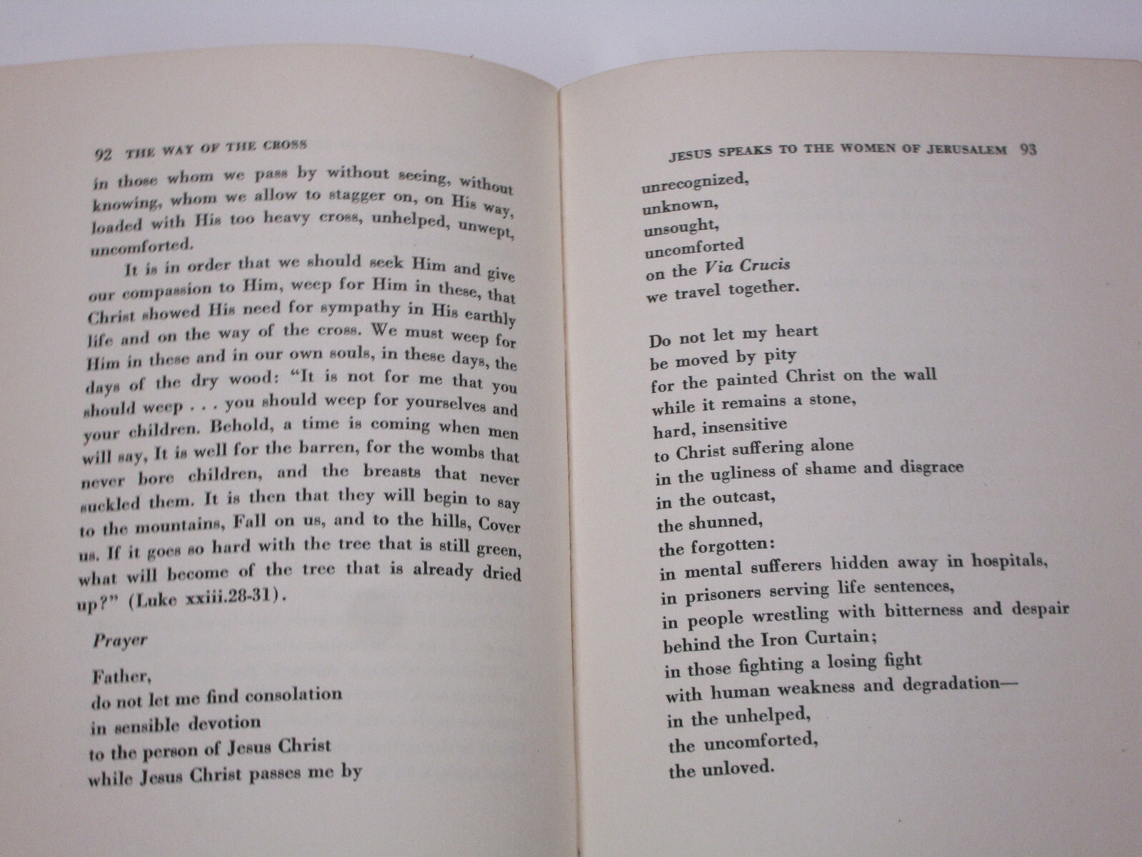 The Way to the Cross by Caryll Houselander 1955 Hardcover Sheed & Ward ...