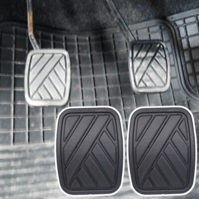 2Pcs Car Rubber Brake Clutch Foot Pedal Pad Cover 49751-58J00 For ...