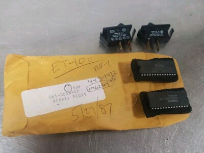 Two New Heathkit 61-48 Switches + Four #443-1422 Chips for RT-1/ ET-100 ...