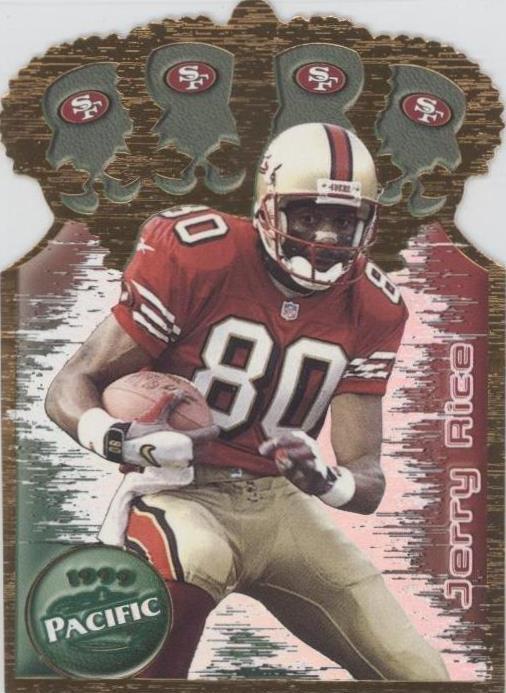 1999 Pacific - Gold Crown Die-Cuts Jerry Rice #30 for sale online | eBay