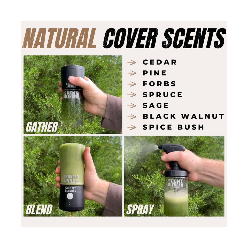 Scent Blender - Deer Hunting Accessories, Turkey & Trapping Hunting ...