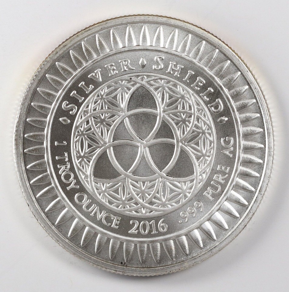 2016 Oligarchy "You Vote We Win" Silver Shield BU 1oz Silver Round .999 ...