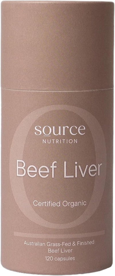 Beef Liver Capsules, 120 Capsules (30 Servings), Freeze-Dried ...