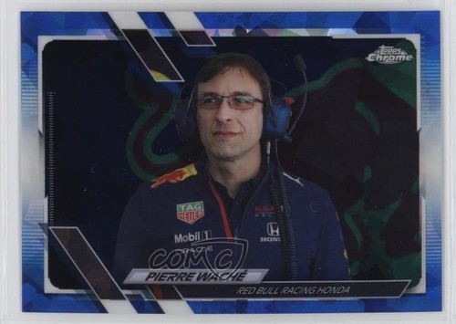 2021 Topps Chrome Sapphire Edition Formula 1 F1 Crew Pierre Wache Waché ...