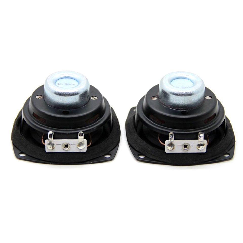1Pair 25W High Power 4Ω Speakers Super Articulation Voice For Studio ...