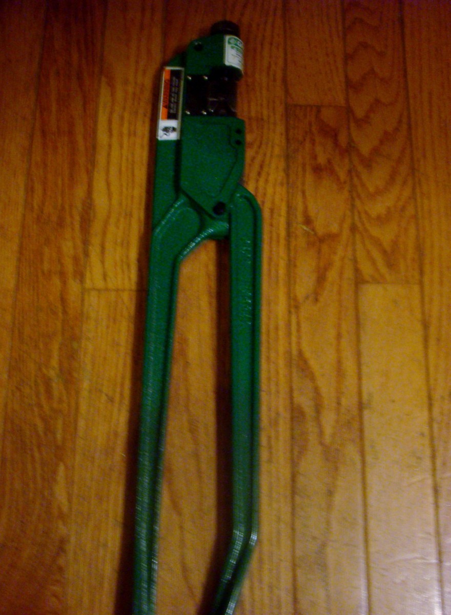 Greenlee 1981 Greenlee Manual Indenter Crimping Tool