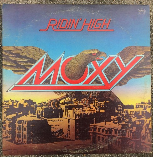 Moxy Ridin' High 1977 Vinyl Record LP VG+ Mercury SRM-1-1161 | eBay