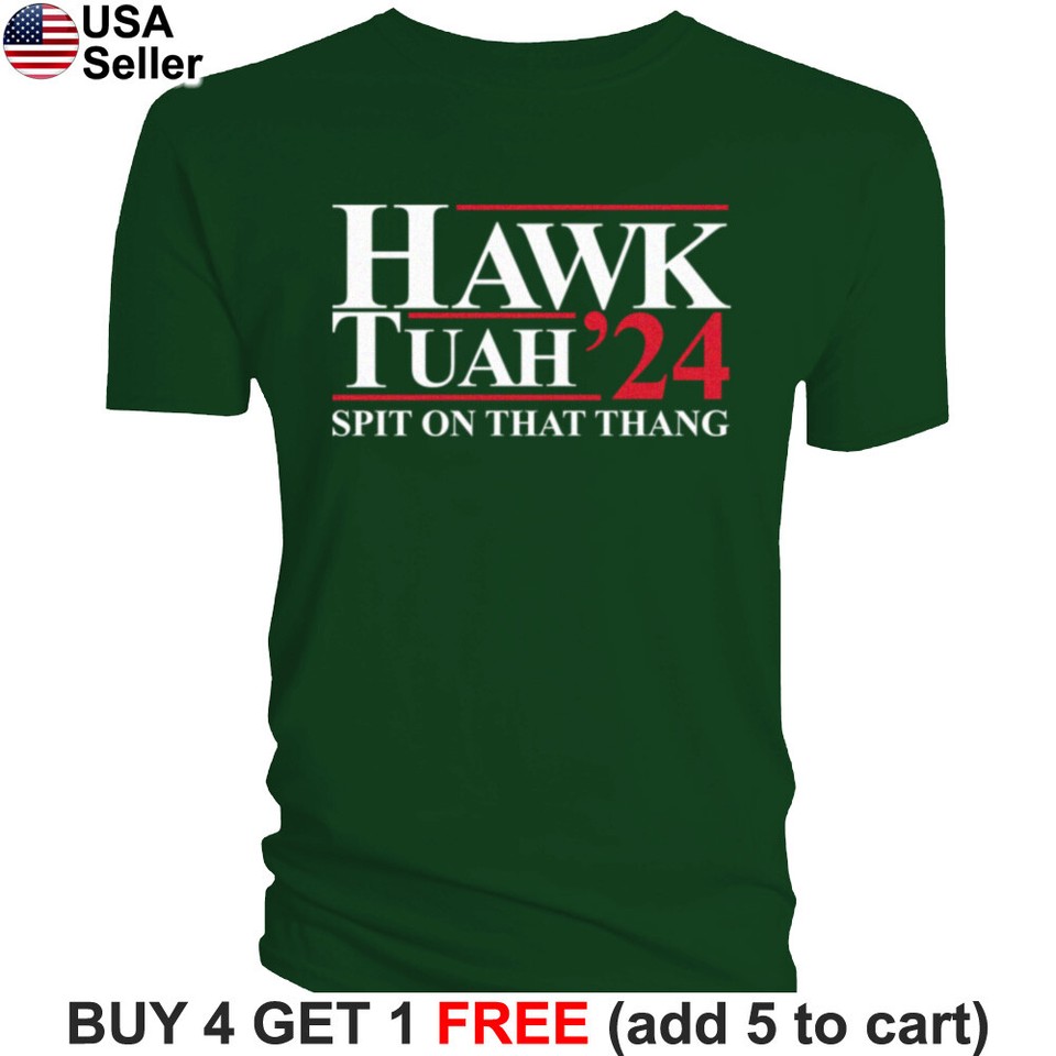 Hawk Tuah T-Shirt Spit On That Thang Thing 2024 24 Viral Girl Meme ...