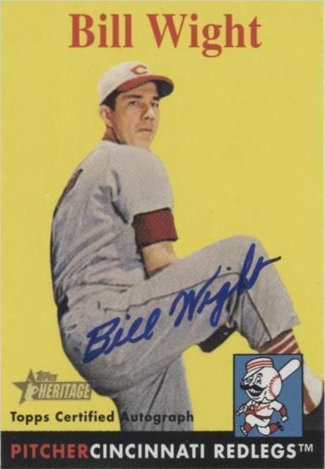 2007 Topps Heritage - Real One Autographs Bill Wight #ROA-BW (AU) for ...