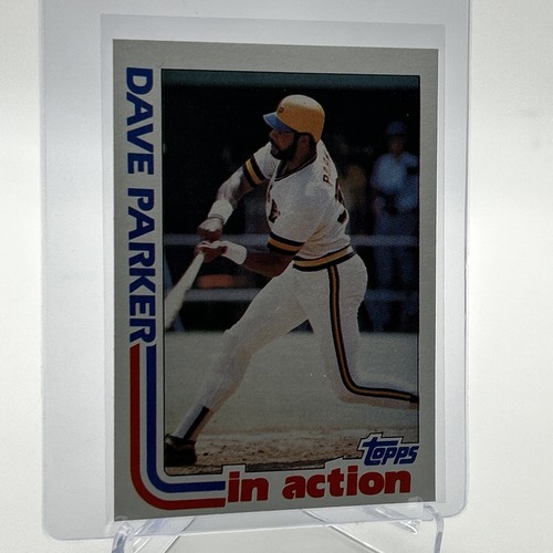 1982 Topps Dave Parker In Action Baseball Card #41 NM-Mint FREE ...