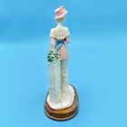 Vintage La Verona Collection Figurine Elegant Lady With Hat And Flowers ...