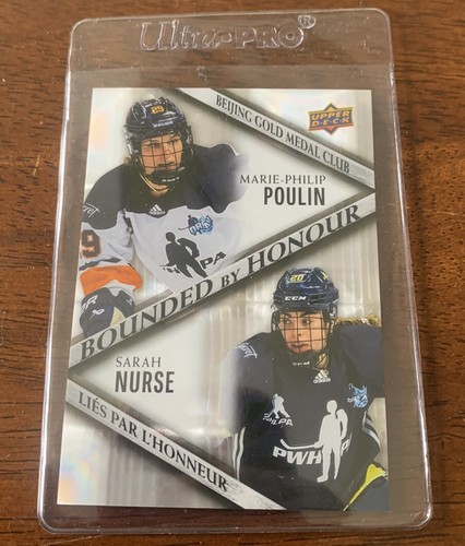 2023-24 UD Tim Hortons Greatest Duos- Bounded by Honour - Poulin ...