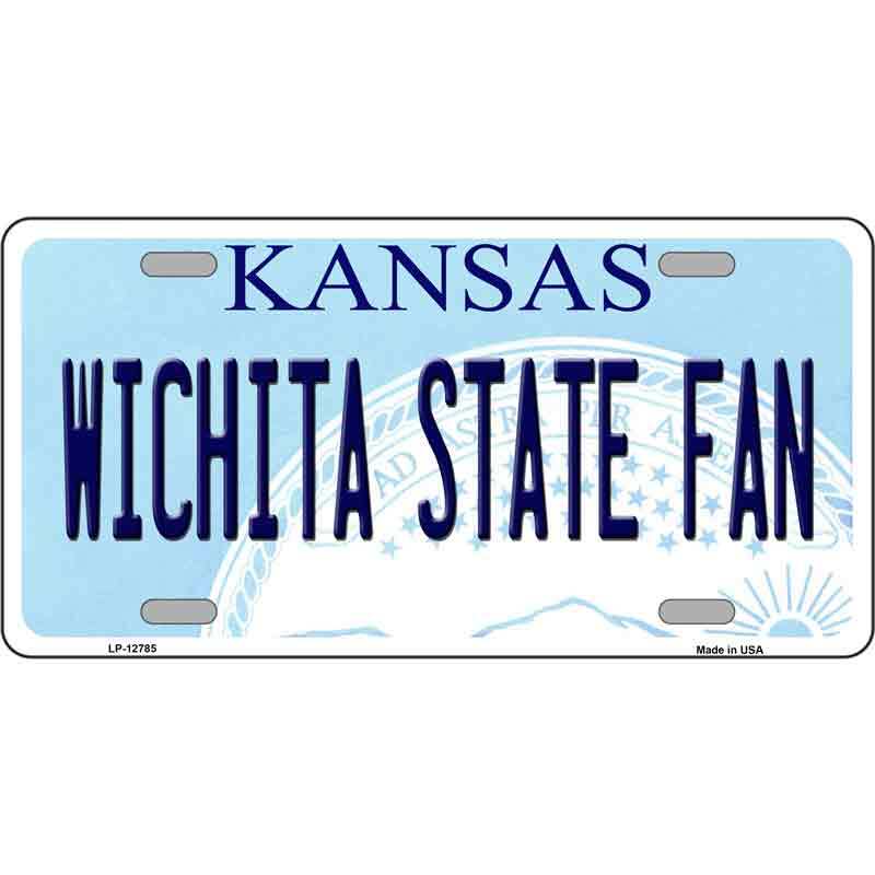Wichita State Fan Novelty Metal License Plate Tag LP-12785 | eBay