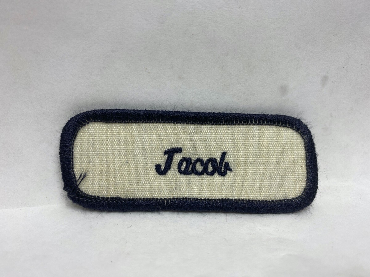 Jacob Name Tag