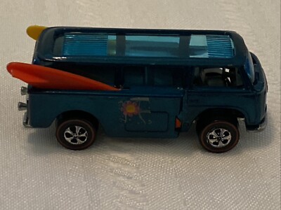 Hot Wheels Redline 1969 Volkswagen Beach Bomb Aqua Nice! | eBay