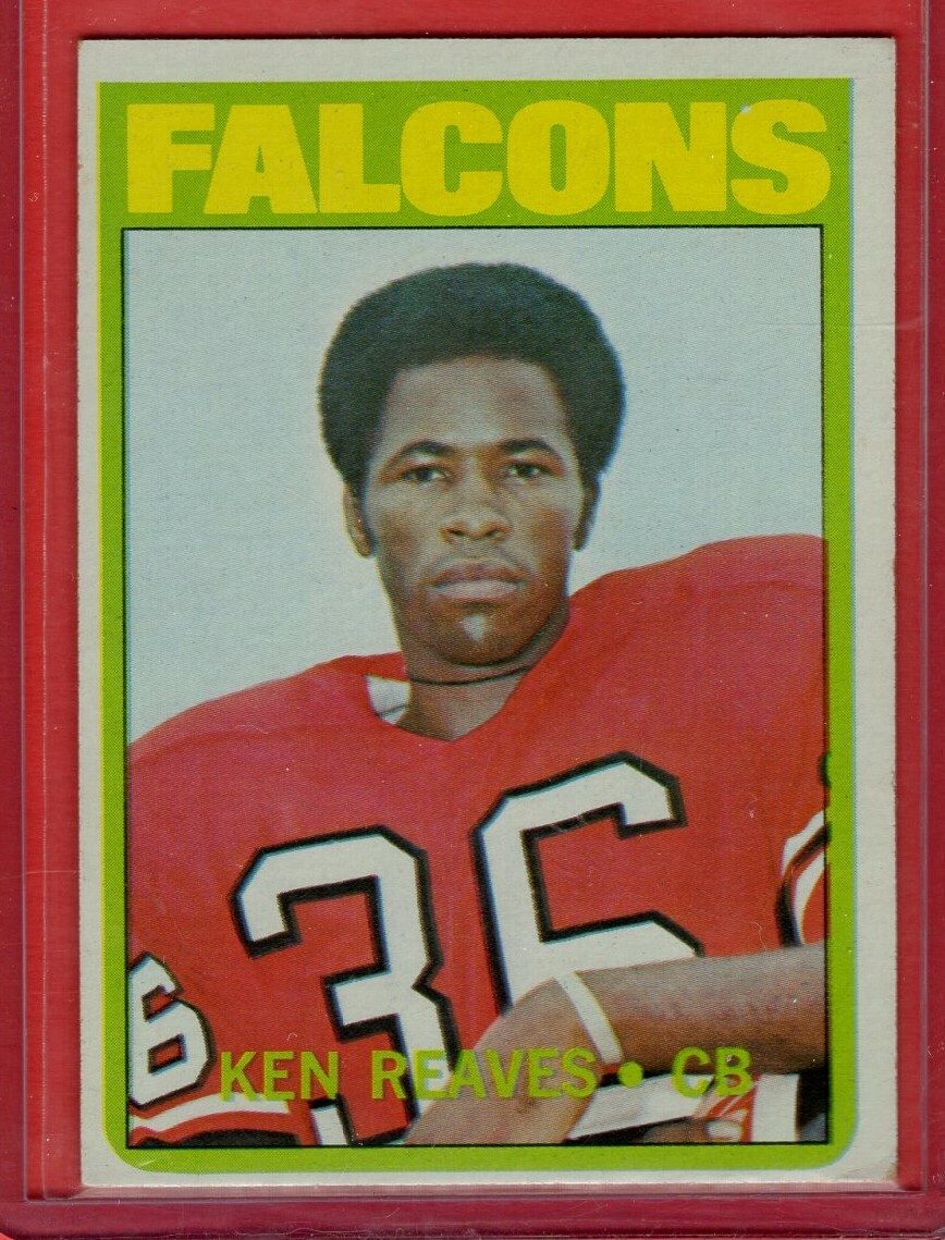 1972 Topps # 39 Ken Reaves -- Falcons -- Box 724-284 | eBay