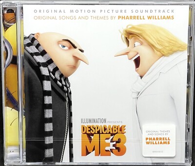 DESPICABLE ME 3 - ORIGINAL SOUNDTRACK, CD ALBUM, (2017) NEW / SEALED ...