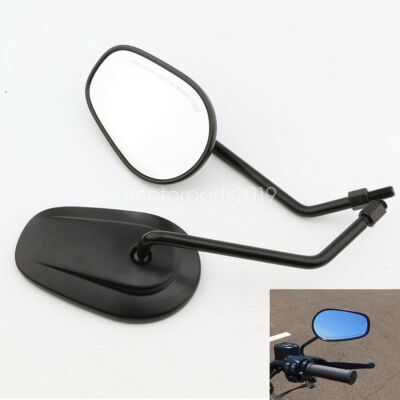 Motorcycle Teardrop Rearview Mirrors For Honda Shadow VLX 600 VT600CD ...