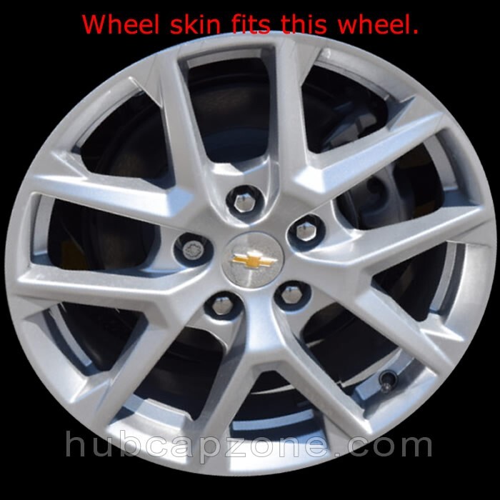 Chevy Equinox Chrome Wheel Skins Hubcaps 17" 2022-2024 Chevrolet Wheel ...