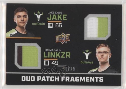 2019 Upper Deck Overwatch League Duo Fragments 9/15 Jake LiNkzr #DFP-LM ...