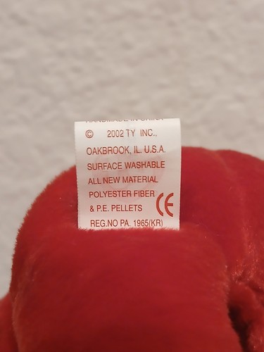 2002 Ty Beanie Babies: AMERICA The Bear (Red) | eBay