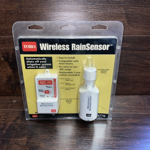 Toro 53770 Wireless Rain Sensor System – Irrigation Shut-Off – New in ...
