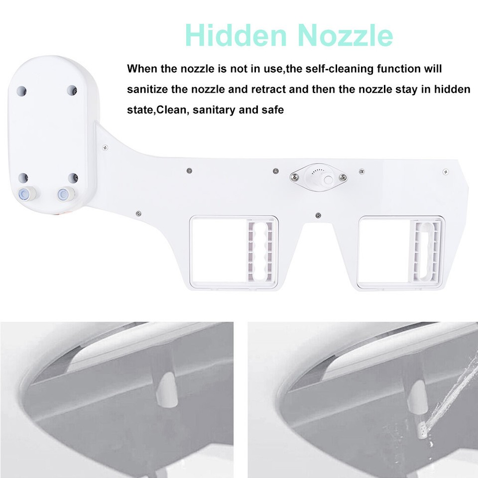 Adjustable Clean Clear Toilet Rear End Bidet Butt Wash Washer Fresh ...