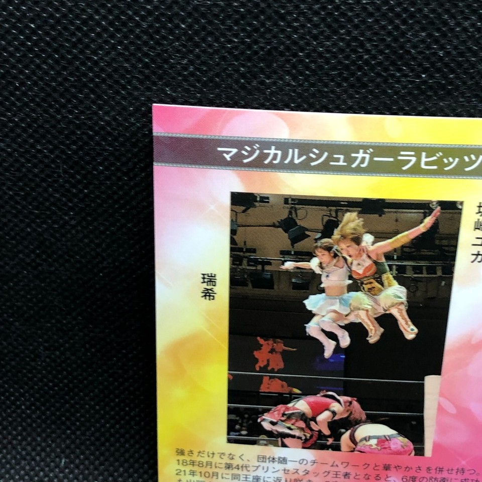 Magical Sugar Rabbit Women's pro wrestling Card 134 Baseball Magagine ...