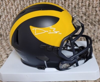 Autographed DEVIN BUSH Michigan Wolverines Mini Helmet w/Show ticket | eBay